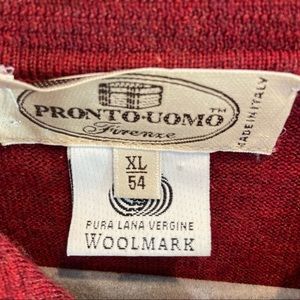 Pronto Uomo | Sweaters | Pronto Uomo Pure Wool Polo Sweater Collared ...